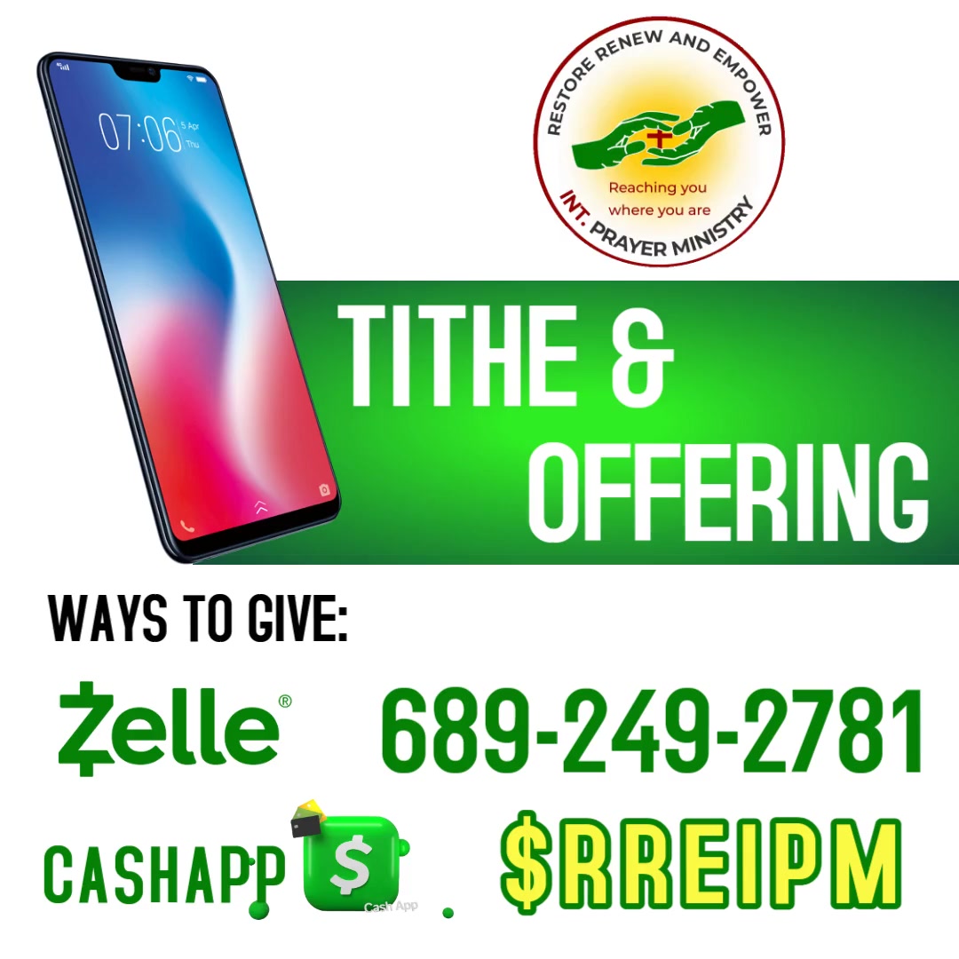 Give Online - Restore Renew And Empower INT. Ministry